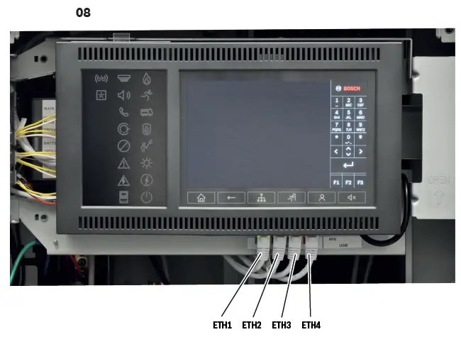 Bosch - Centrale sygnalizacji pożarowej AVENAR panel 2000 i 8000 - FUMARO S.C.
